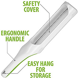 Hometown Bagel Knife - Easy to Use Bagel Slicer - Safely Slice Bagels and More