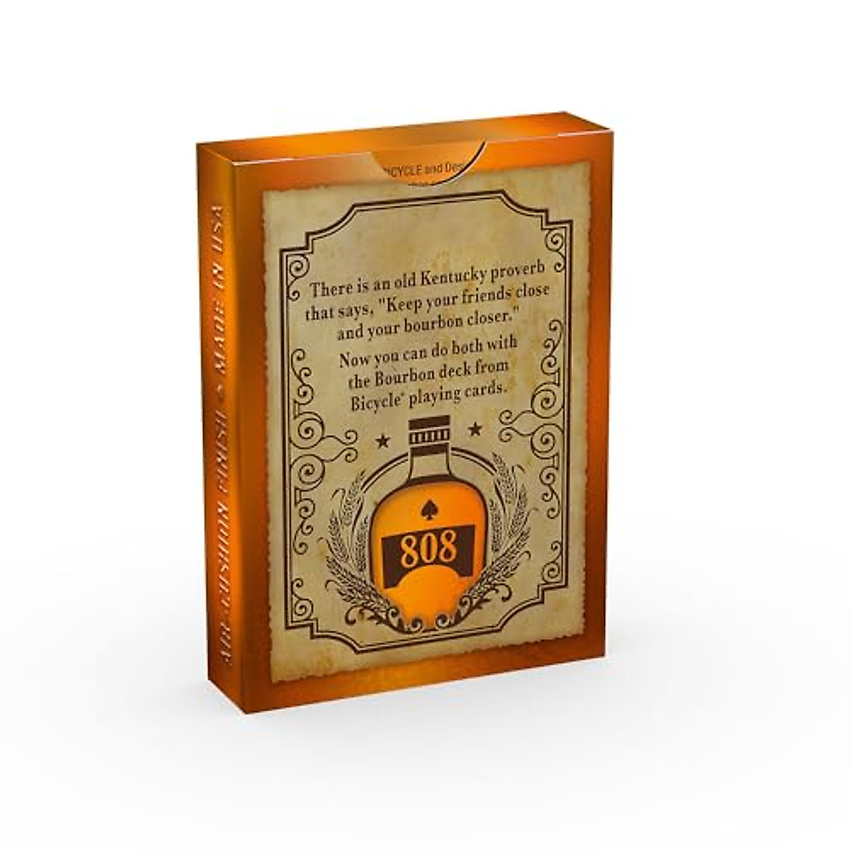 Bicycle Bourbon Playing Cards Brown'