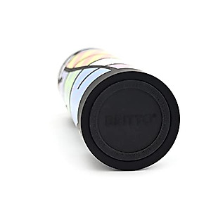 BRITTO Romero 25oz Insulated Water Bottle, Stainless Steel, Colorful Landscape - Black'