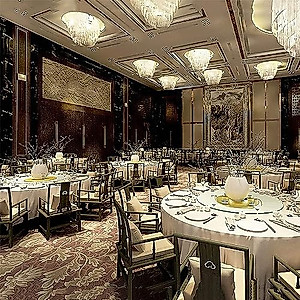 70cm 80cm 90cm 100cm Lazy Susan Glass Rotating Tray，Turntable Dining Table Centerpiece Large Tabletop Rotating Tray Clear Serving Plate Round With Silent Bearing (Size : 100cm)