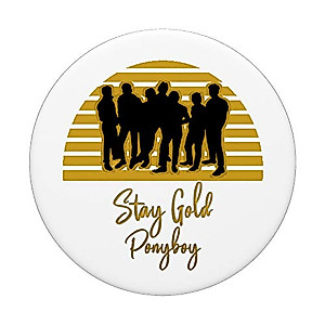 Stay Gold Ponyboy PopSockets PopGrip: Swappable Grip for Phones & Tablets