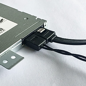 SATA Power Adapter Cable, SATA Power 15-Pin Male to SATA 6-Pin Slimline Power Adapter Cable UIInosoo for DVD Drive Power Supply, 8 Inch