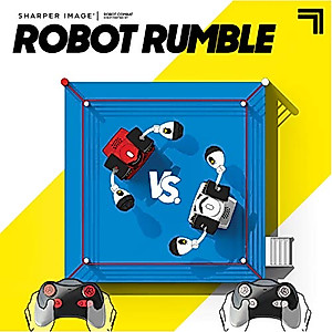 Sharper Image Remote Control Robot Multiplayer Combat Set, Red & White