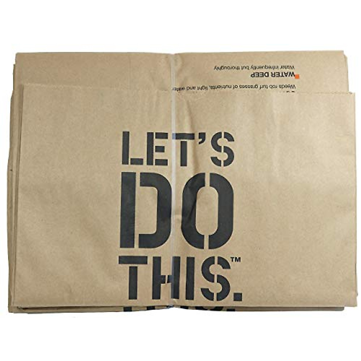 THE HOME DEPOT Heavy Duty Brown Paper 30 Gallon Lawn and Refuse Bags for Home and Garden (15 Lawn Bags)