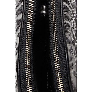 Calvin Klein Takara Textured Embossed Crossbody Snow Leopard One Size