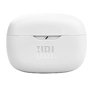 JBL Vibe Beam True Wireless Headphones - White, Small