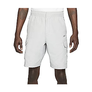 Nike M NSW SPE WVN Ul Utility Short Mens Active Shorts Size L, Color: Grey