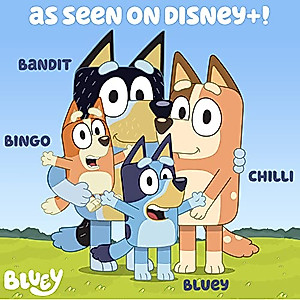 Bluey Paint Your Own Figurines – Ceramic and Bingo Figurines for Kids to Paint – Fun Painting Kit – Creative Toys for Kids, Great for Birthday Parties & Sleepovers,Multi