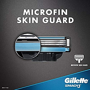 Gillette Mach 3 Razor Refill Cartridges 8 Count