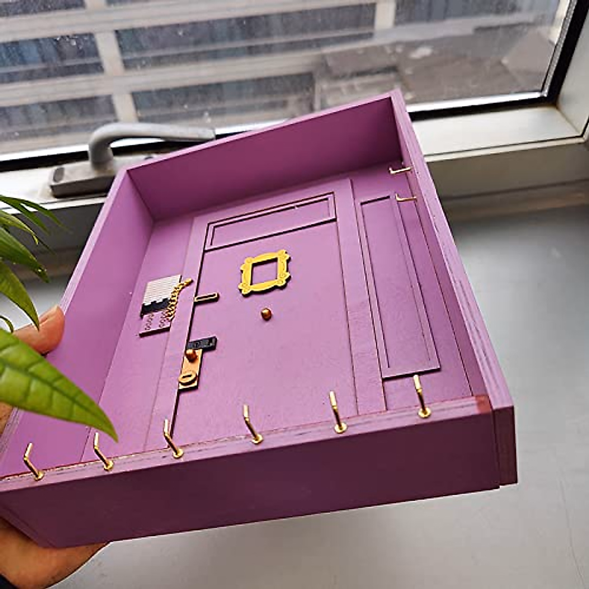 Key Holder，Friends TV Show Merchandise Cute Key Holder for Wall, Entryway, Bathroom, Living Room and Office