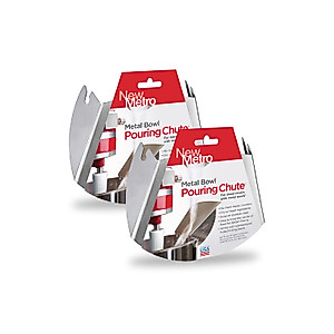 New Metro Design Set of 2 PC-10 Pouring Chutes for Stainless Steel Bowls
