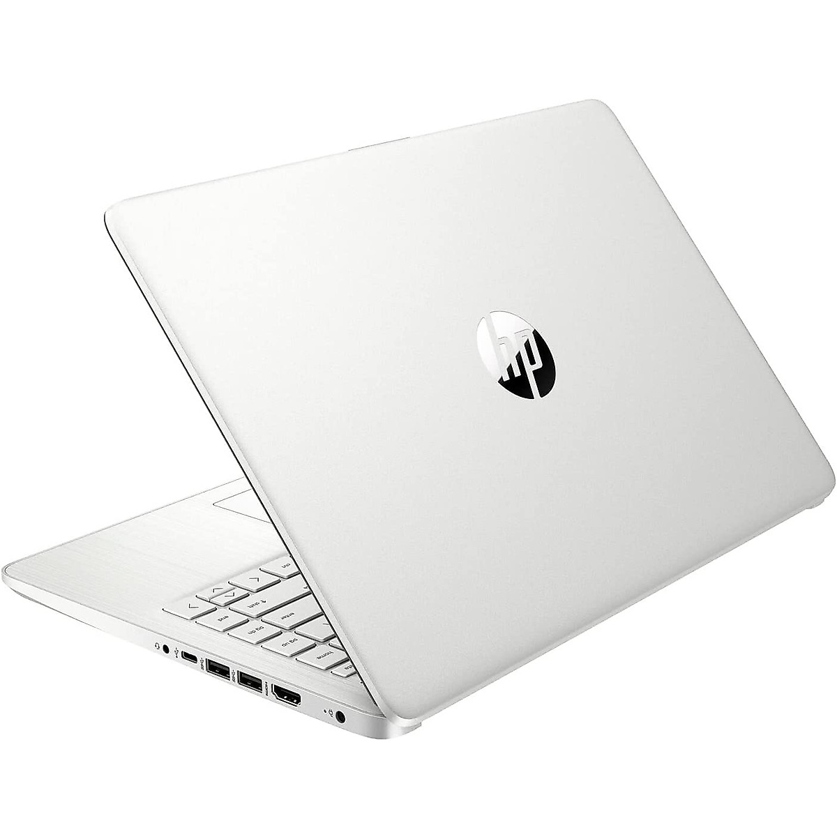 HP 14 Laptop, 14" FHD Display, AMD Ryzen 3 3250U Processor, 16GB DDR4 RAM, 512GB PCIe SSD, USB Type-C, Wi-Fi, Webcam, HDMI, Windows 11 Home, Silver