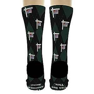 Realty Closing Gifts If You See This Sold Another House Real Estate Socks 1-Pair Novelty Crew Socks