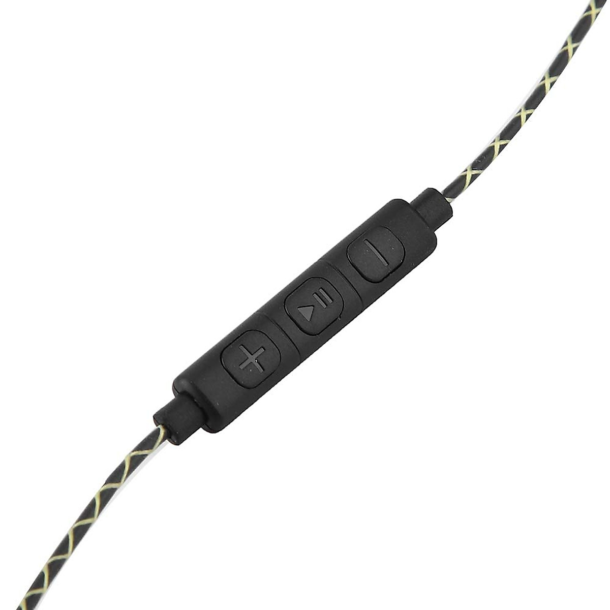 DEALPEAK Motorcycle Helmet Headset Headphone Speakers Noise Reduction Support Hands-Free Calling for Smartphone, MP3, Computer