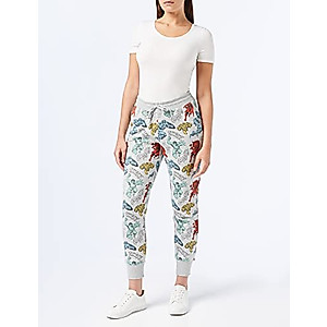 Amazon Essentials Disney | Marvel | Star Wars Women's French Terry Fleece Jogger Sweatpants, Marvel Avengers, Large