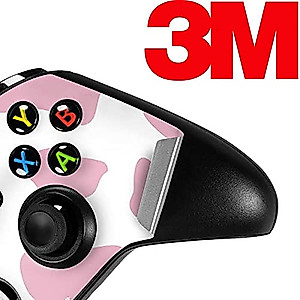 Skinit Decal Gaming Skin Compatible with Xbox One S Controller - Officially Licensed Originally Designed Pink Cow Print Design