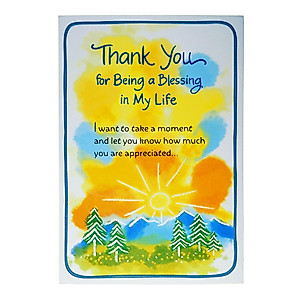 Blue Mountain Arts Appreciation Card 2-Pack—Heartfelt Message of Admiration and Gratitude for Someone Who Is a Blessing in Your Life