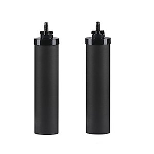 Water Filter Replacement for Water Filter Black Activated Carbon Filters，Compatible with Doulton Super Sterasyl and Traveler, Nomad, King, Big Series