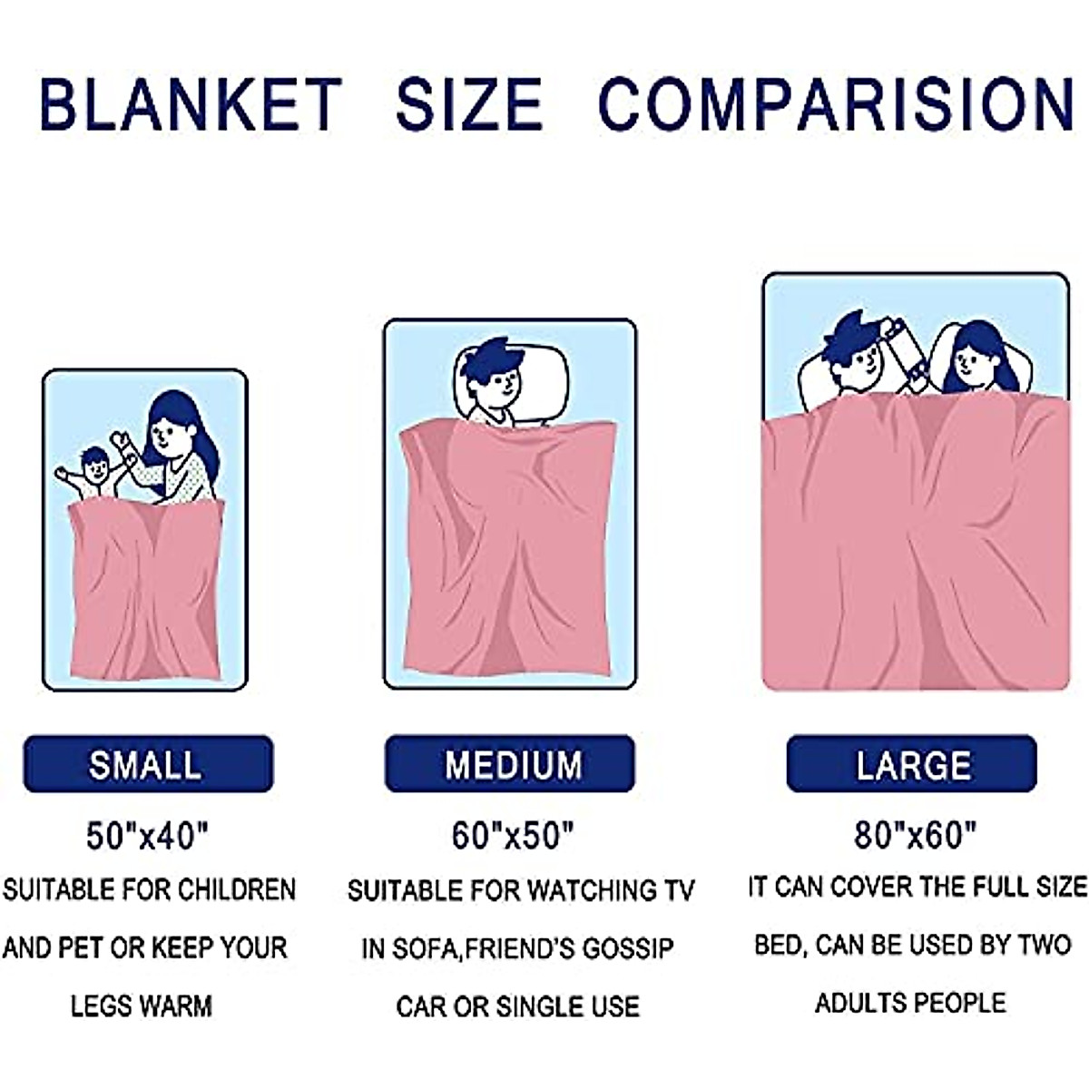 Flannel Fleece Blanket Super Soft Lightweight Plush Throw Blanket for Bed Chair Sofa Couch Living Room 50"x40"