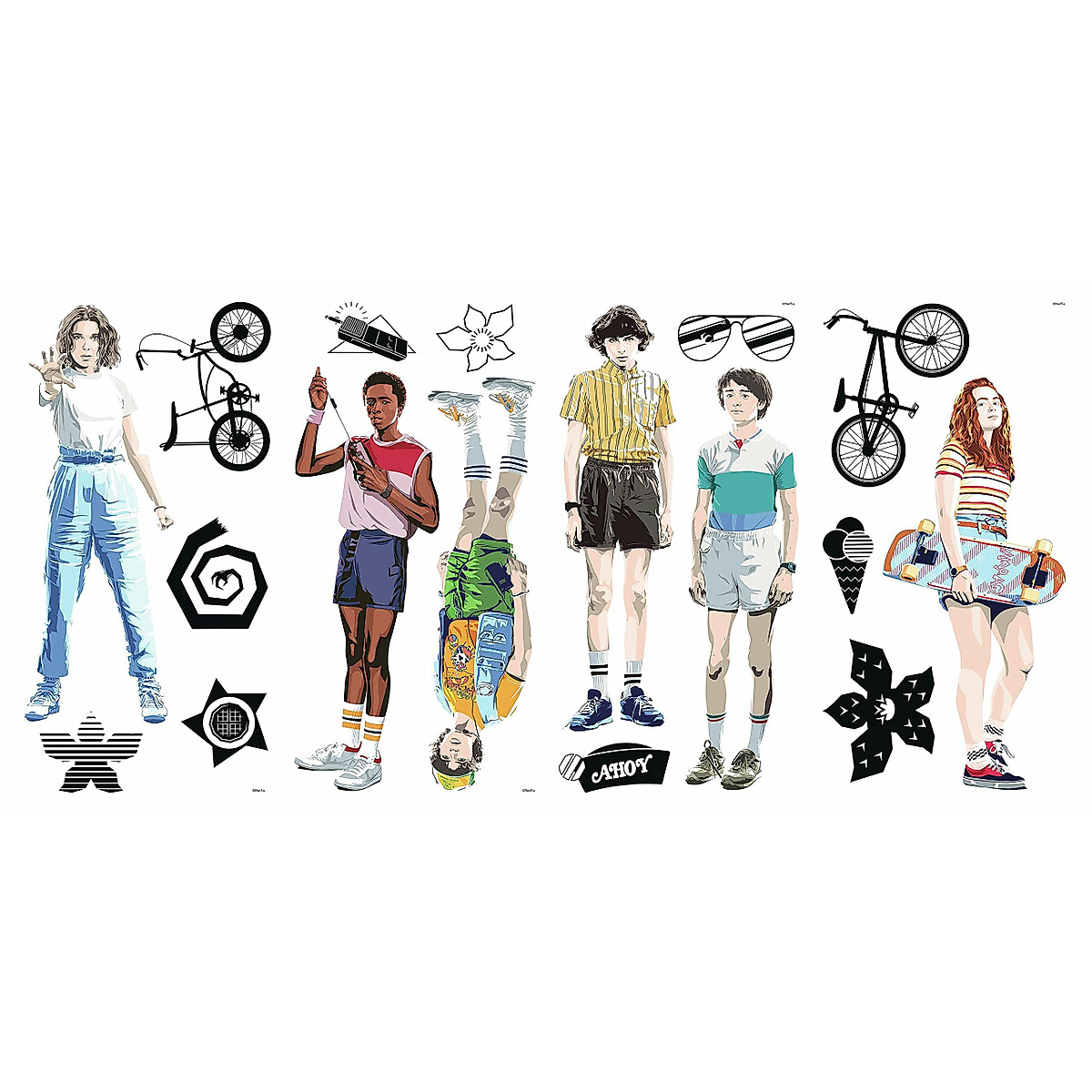 RoomMates RMK4675SCS Stranger Things Peel and Stick Wall Decals