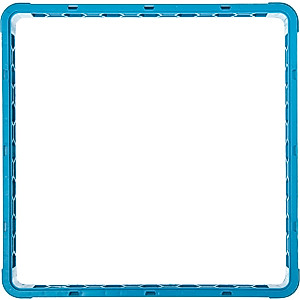 Carlisle FoodService Products RE14 OptiClean Polypropylene Open Glass Rack Extender, 19-3/4" Length x 19-3/4" Width x 1-3/4" Height, Blue (Case of 6)
