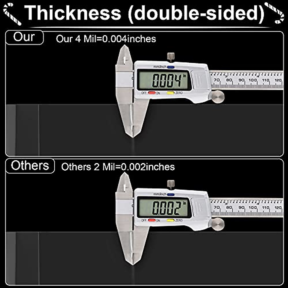 Phinus 300 Pcs Pretzel Bags 2x10 Inches, Thickened Pretzel Rod Bags, Self Sealing Cellophane Bags, Pretzels Individual Bags Clear, Prezetels Sticks Bags Food Safe Bags for Chocolate, Candies, Cookies