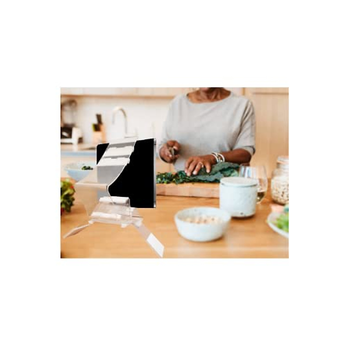 Hstand for Smartphones, Tablet, e-readers, Kindle, Kobo, Nook, iPhone, iPad for Bed, Switch. Adjustable Clamp Holder for Phone, Tablet, iPhone, iPad, Switch Reading and Gaming in bed