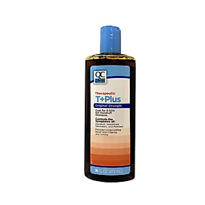 Quality Choice Therapeutic T+Plus Original Strength Coal Tar Gel Dandruff Shampoo 16 Fluid Ounce