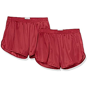 Soffe Men's Authentic Ranger Panty, Garnet (2 Pack), Medium