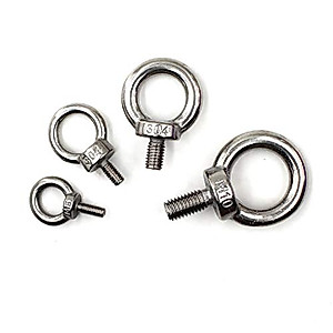M3 Eye Bolt 304 Stainless Steel Heavy Duty Lifting Ring Bolt Screws Pack of 20