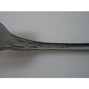 Arbor Rose/True Rose by Oneida, Stainless Place Soup Spoon