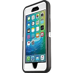 OtterBox Defender Series Rugged Case for iPhone 6s Plus & iPhone 6 Plus Non-Retail Packaging - Black/White - CASE ONLY