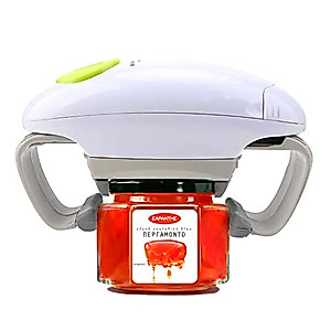 Electric Jar Opener for Weak Hands, one touch automatic deluxe jar opener for seniors with arthritis, chef, Hand Injury and children, for all kinds of Jars