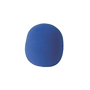 On-Stage Foam Ball-Type Microphone Windscreen, Blue