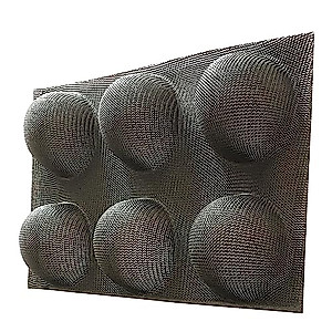 Housoutil Oven Bread Mold Silicone Candy Mold Glass Baking Dish Tray Mold Cookie Silicone Baking Pan Dome Mousse Baking Supplies Bread Baking Tray Bakery Bread Mold Silicone Fiberglass Jelly