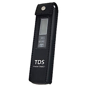 Othmro 1Pcs TDS and EC Tester Handheld Tester 1-9990PPM 1 Resolution Plastic Titanium Alloy Digital Water Tester Accuracy ± 2% for Aquariums Swimming Pools Water Filters White