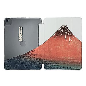 Cute Japanese Mountain Fuji Case Compatible with All Generations iPad Air Pro Mini 5 6 11 inch 12.9 10.9 10.2 9.7 7.9 Plastic Fabric Cover Slim Smart Stand SN1070 (8.3" Mini 6th gen)
