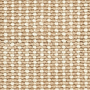 SAFAVIEH Natural Fiber Collection Runner Rug - 2' x 6', Ivory & Beige, Handmade Jute, Ideal for High Traffic Areas in Living Room, Bedroom (NF449A)