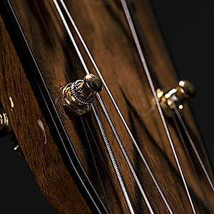 Martin Guitar Titanium Core Strings, Light-Tension Nickel Acoustic Guitar Strings