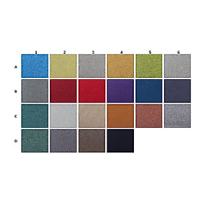 Ginsimar Custom Bench Cushion Indoor/Outdoor, Patio Cushion, Piano Bench Cushion, Bench Pad, Bay Window Cushion, Chair Pads, Sofa Cushion, Window Seat Pad (Light Gray,Custom)