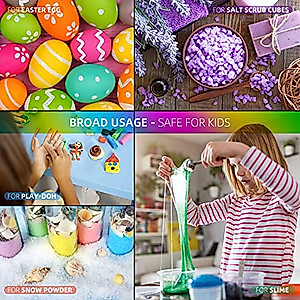 20 Colors Bath Bomb Soap Dye - Wayin Food Grade Skin Safe Liquid Based Bath Bomb Colorant, Vibrant Concentrated Neon Soap Coloring for Soap Making DIY Bath Bomb Kit Bath Salt Crafting Slime Clay