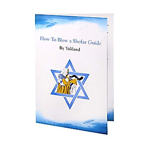 Shofar from Israel Set Full Polished Kudu Horn Yemenite + Bag + Spray + Guide + Carrying Box Case (28"-30")