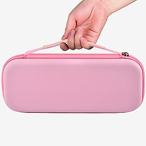 PAIYULE Case Compatible with Otamatone [English Edition] Japanese Electronic Musical Instrument Portable Synthesizer by Cube/Maywa Denki, Storage Holder Only Fits for Regular (Box Only) (Pink)