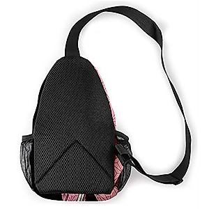 HANDAFA Unisex Single Shoulder Bag Anime Cosplay Sling Backpack Nezuko Print Daypack(Nezuko) One Size