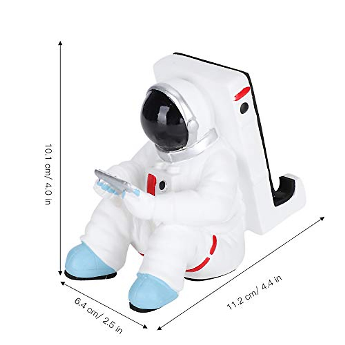 Pssopp Phone Stand, Cute Mobile Phone Stand Creative Cell Phone Stand Astronaut Mobile Phone Holder Resin Tablets Phone Holder Desk Smartphone Dock