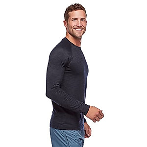 Black Diamond Mens Rhythm Short Sleeve Tee Shirt, Black, Medium