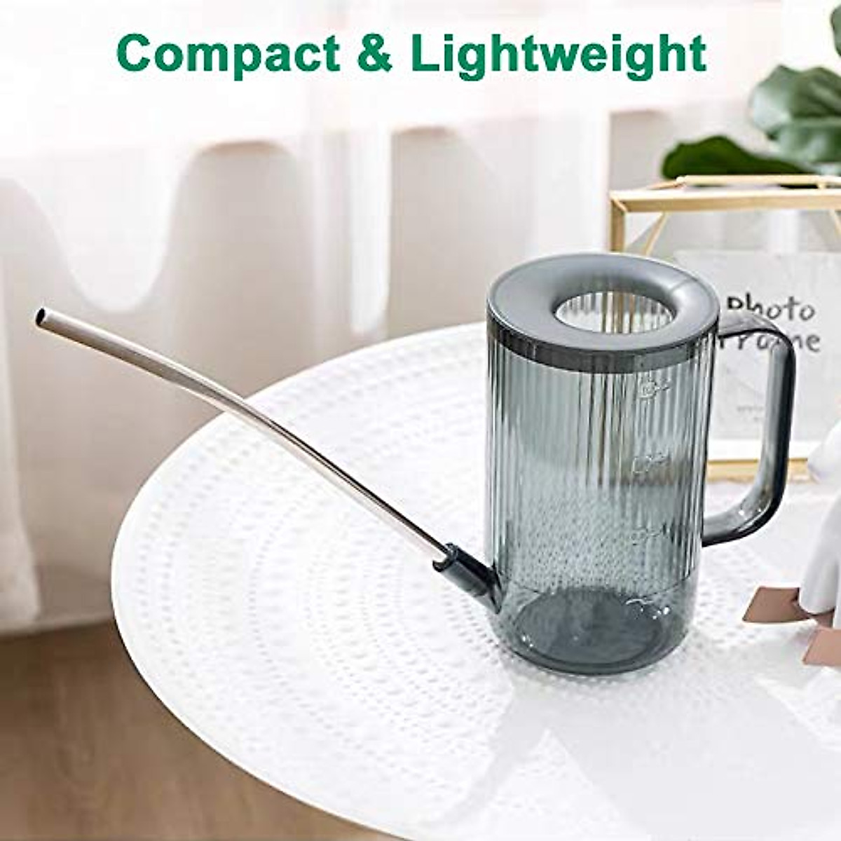 Indoor Plant Watering Can(34oz), Watering Can for Indoor Plants, Flowers, Succulents, with Plant Mister Spray Bottle(10oz)