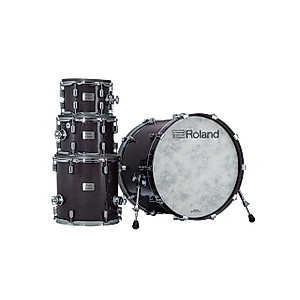 Roland VAD706GE V-Drums Acoustic Design Electronic Drum Set - Gloss Ebony