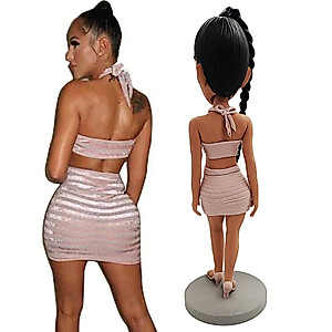 Custom Bobblehead,Personalized Custom Full,Custom Personalized Unique Handmade Bobbleheads Figurine,Action Figure Based on Your Photo (5.9"(15cm))