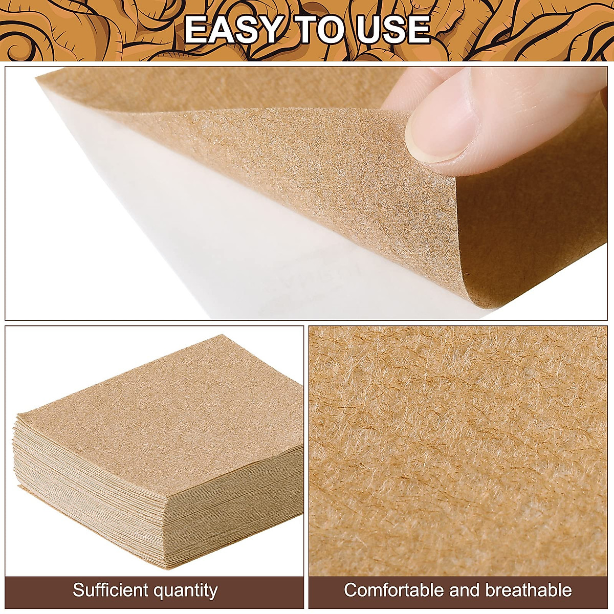 150 Pieces Tattoo Cover Up Tape Tattoo Flaw Conceal Sticker Breathable Medium Thin Patch Makeup Skin Concealing Tape to Hide Skin Spots, 3 Sizes (Nude)